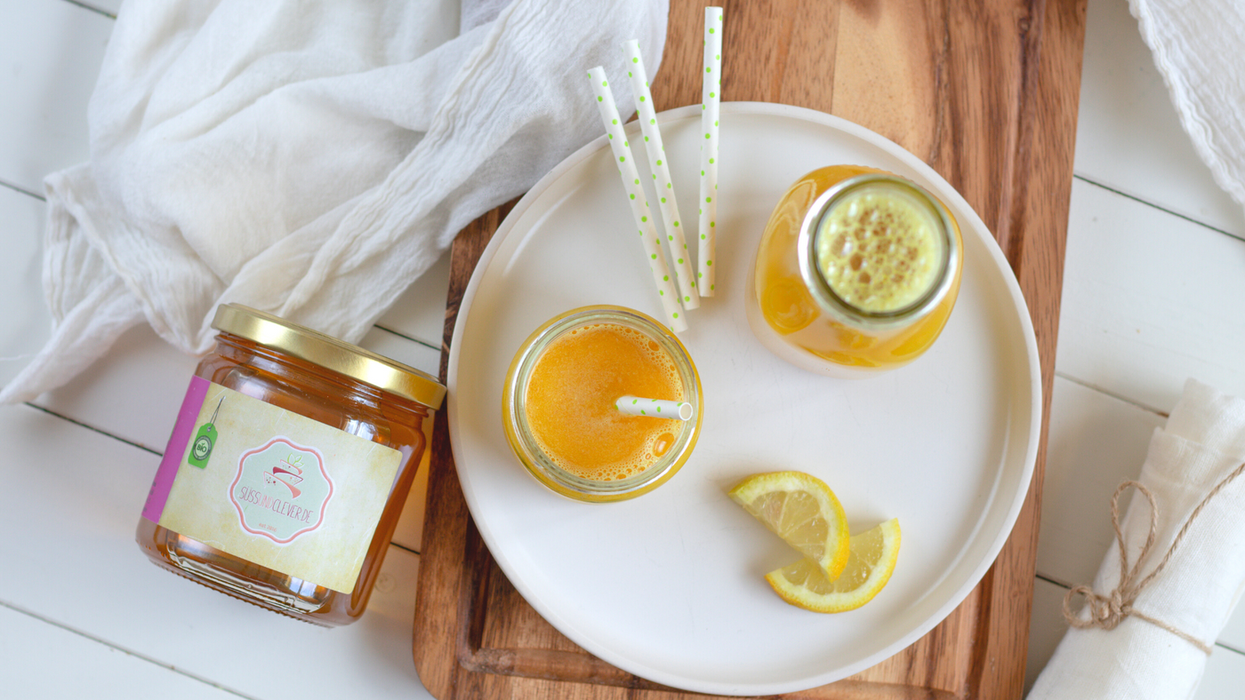 REZEPT: Immunshots | Inkuma mit Honig