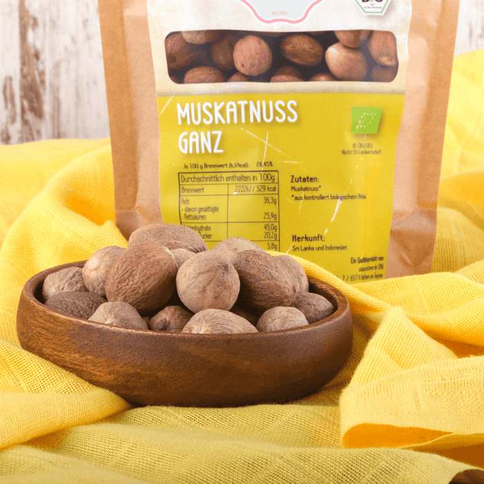 Bio Muskatnuss | ganz - süssundclever.de